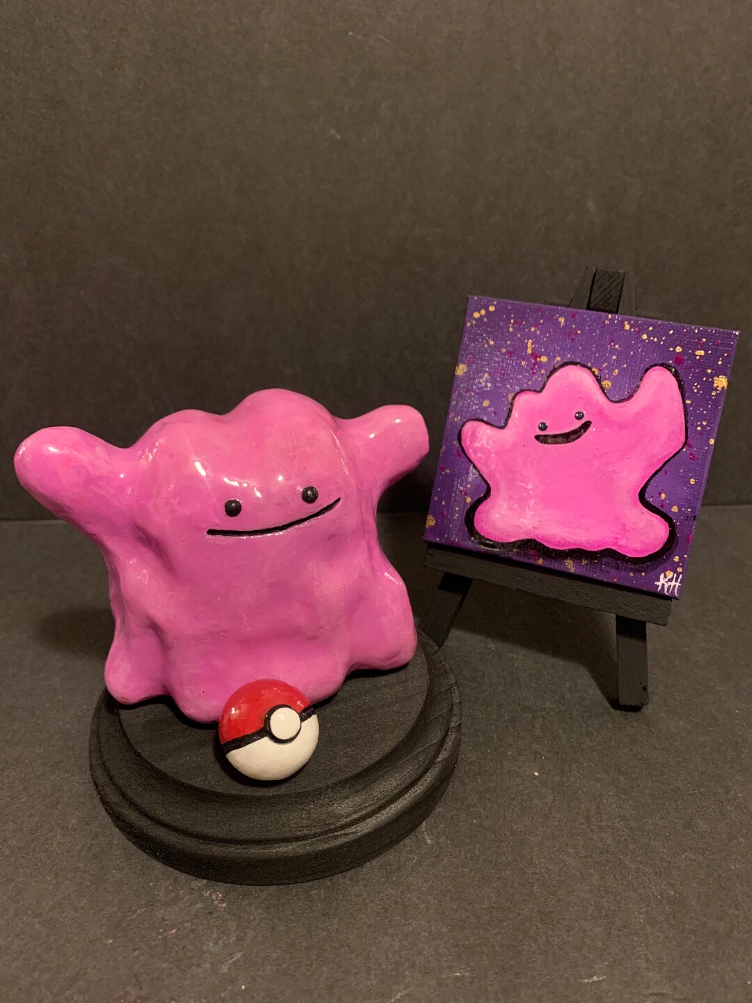 Ditto Pokémon With Ball Sculpt - Etsy