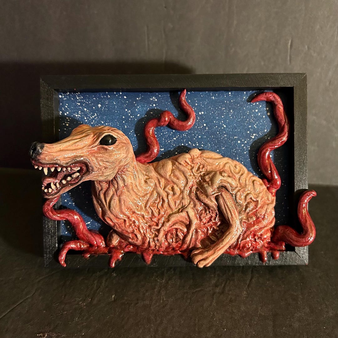 John Carpenter's the Thing Dog Mutation Horror Sculpt Decoration - Etsy