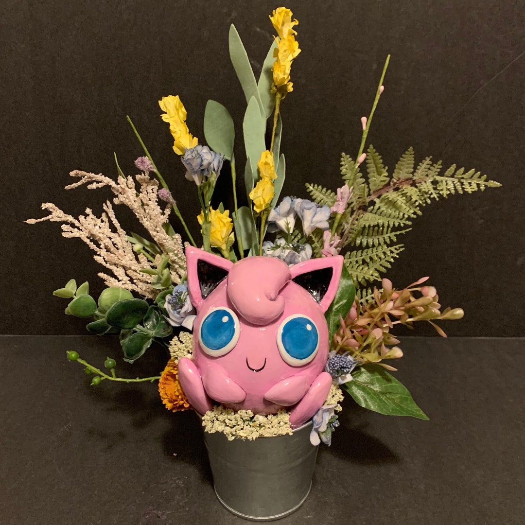 Jigglypuff Pokémon Mini Bucket Bouquet - Etsy