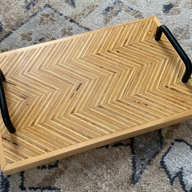 Chevron Tray - Etsy