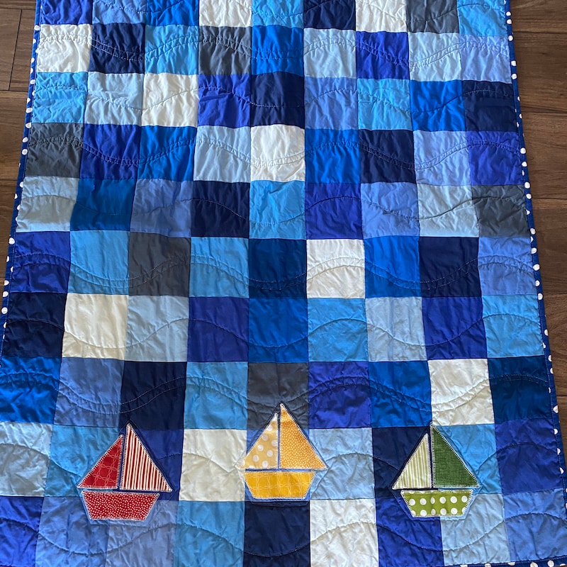 Sailboat Quilt - Etsy