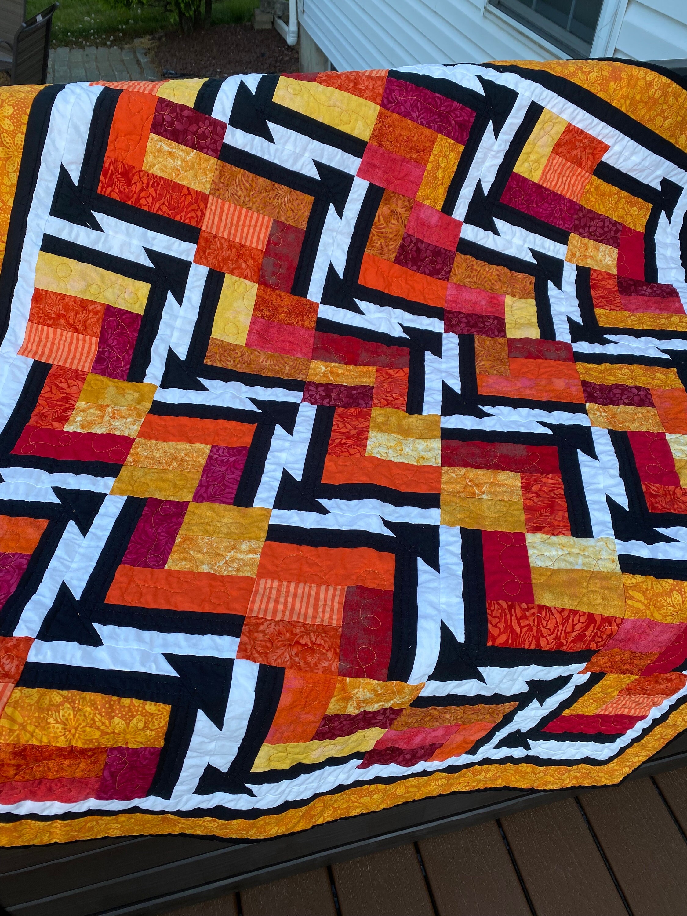 Hot Flashes Lap Quilt - Etsy