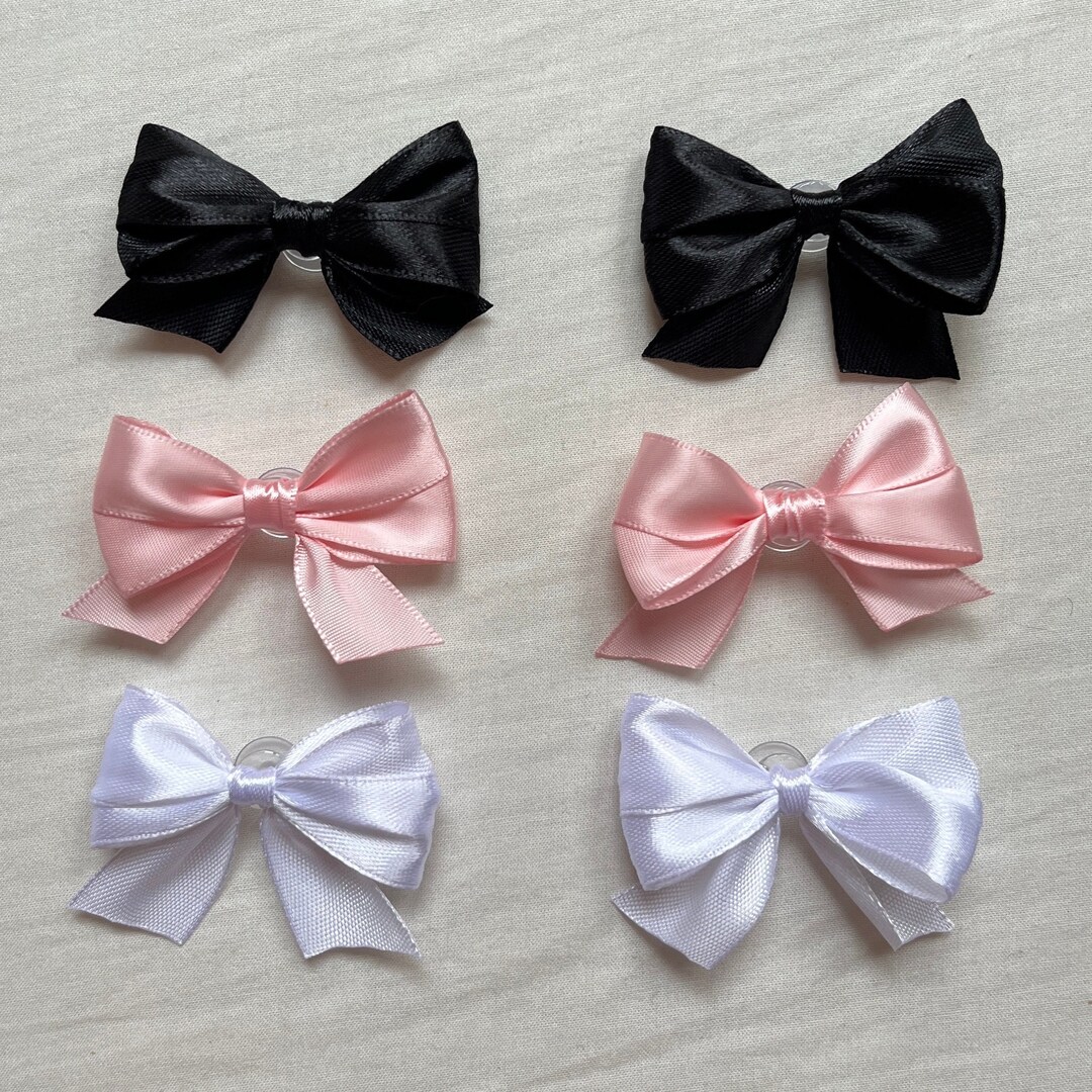 Ribbon Bow Croc Charms - Etsy