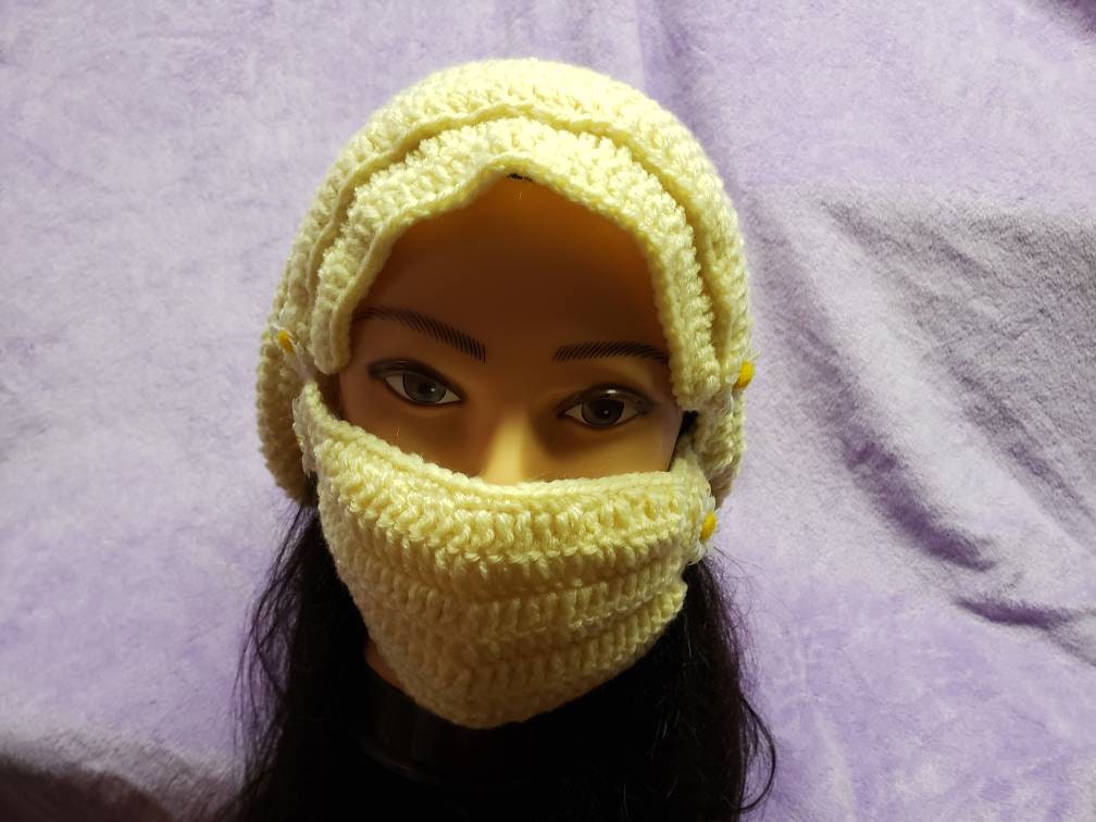 Crochet Beret With Matching Mask-classic Beret Handmade Beret Boina ...