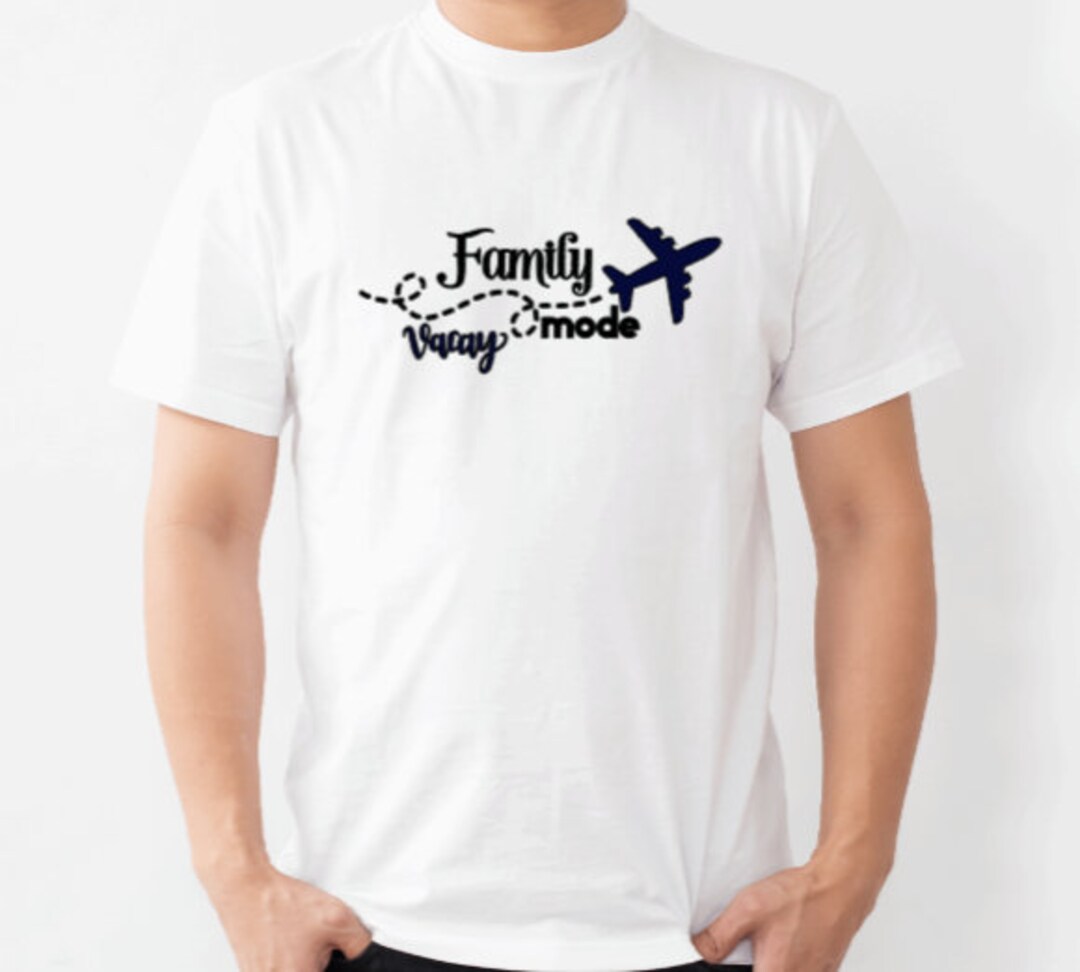 Family Vacay Mode T-shirt- Family T-shirt- Vacations- Family Trip ...