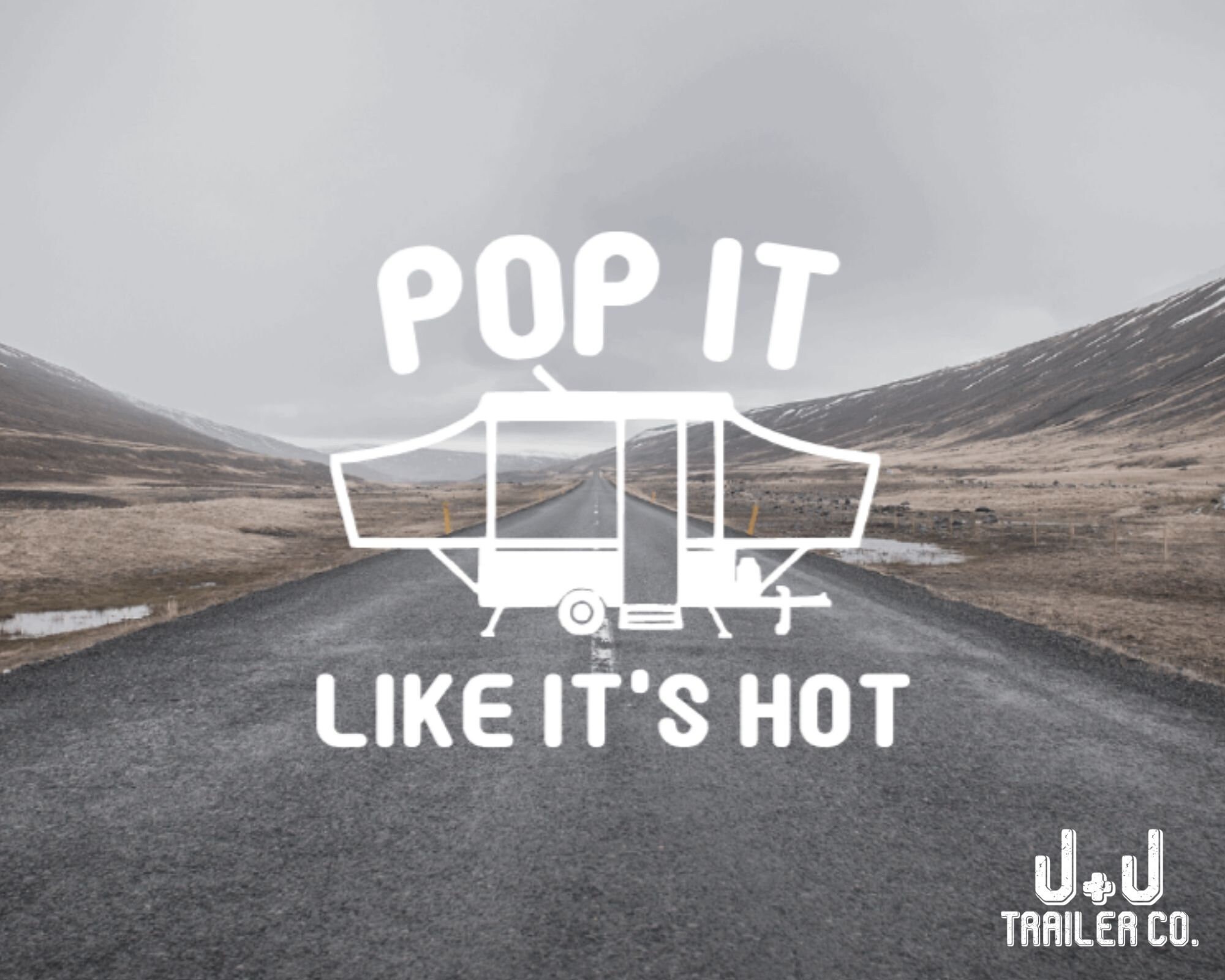 Pop It Like It's Hot Permanent Decal // Vinyl Decal for Cups, Laptops ...