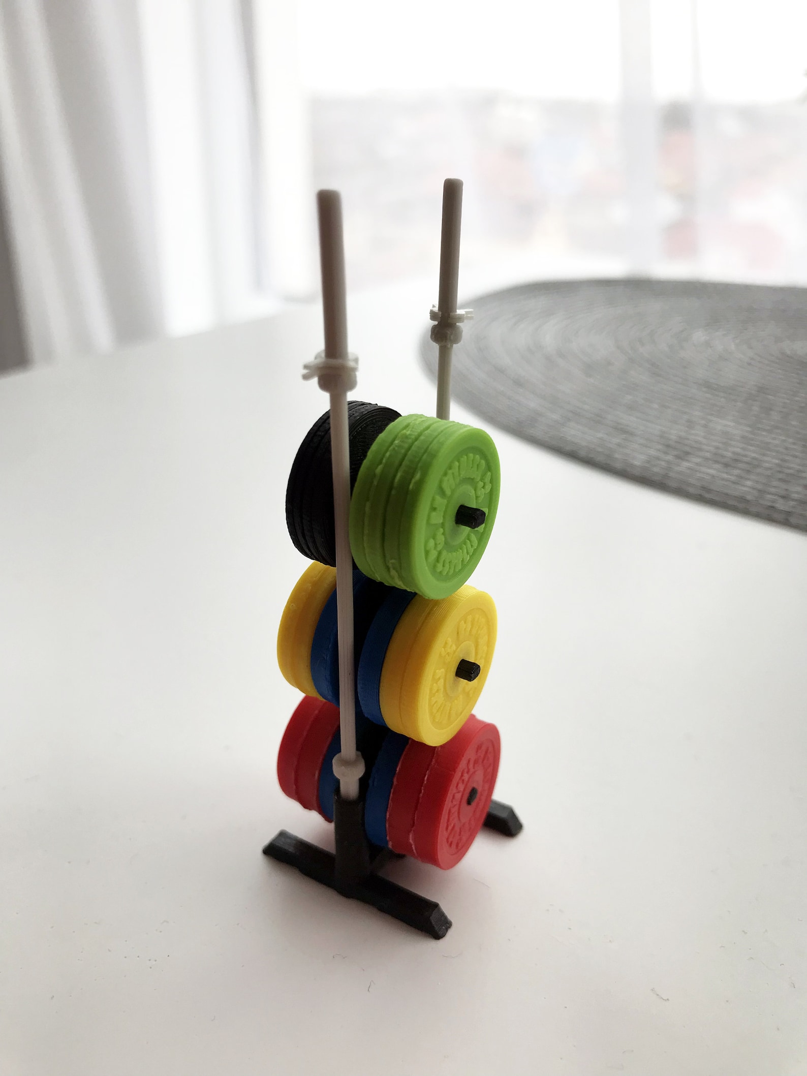 Rack With Dumbbells Barbell Rack Set Nome Gym - Etsy