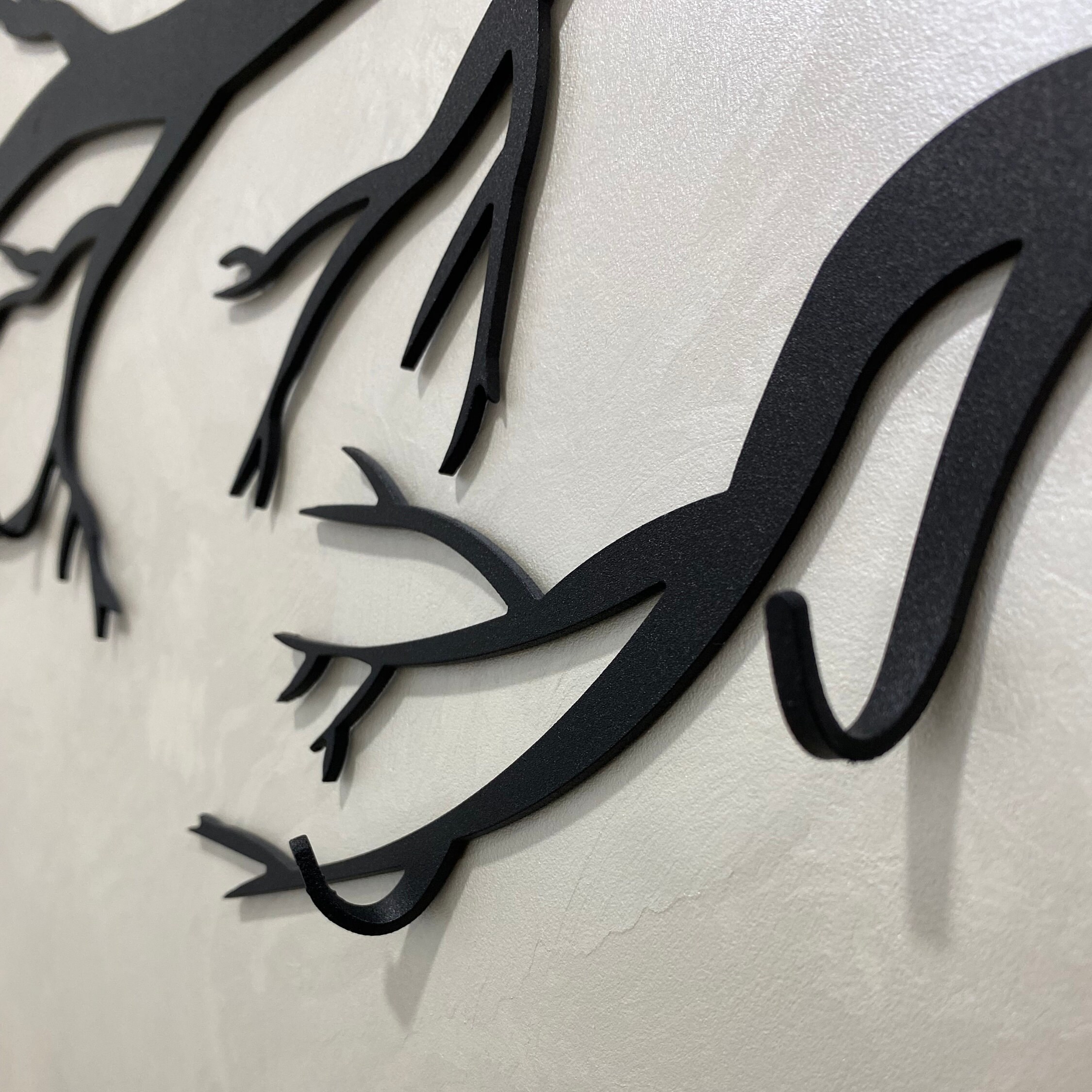 Tree Branch Coat Rack Wall, Metal Wall Art Coat Rack, Tree Coat Rack ...