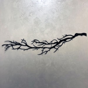 Tree Branch Coat Rack Wall, Metal Wall Art Coat Rack, Tree Coat Rack ...