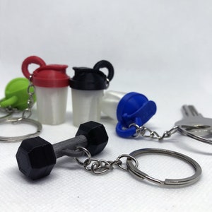 Gym Gift, Gym Key Chain, Boyfriend Gift, Gift for Him, Message Quote ...