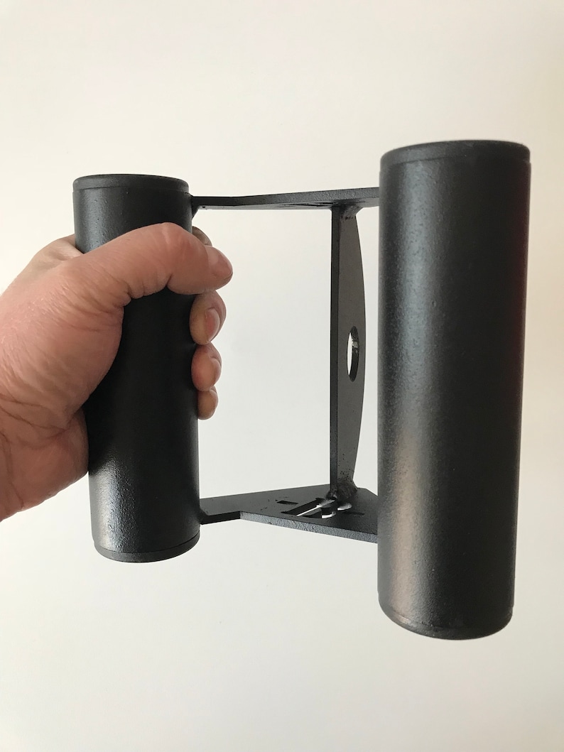 Rowing Bar GRIP TRIANGLE Row Handle Cable Multi Gym Training Attachment ...