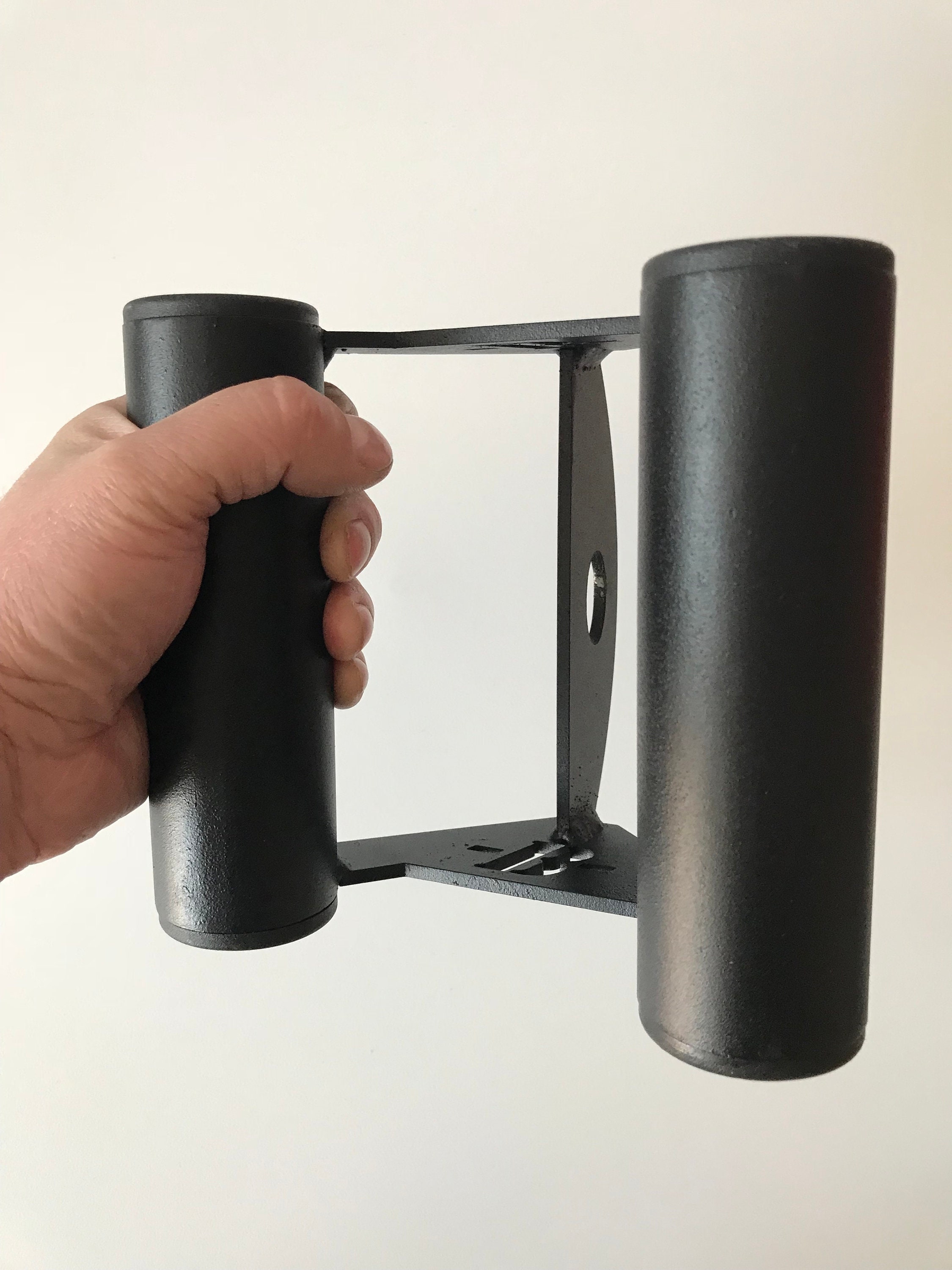 Rowing Bar GRIP TRIANGLE Row Handle Cable Multi Gym Training Attachment ...