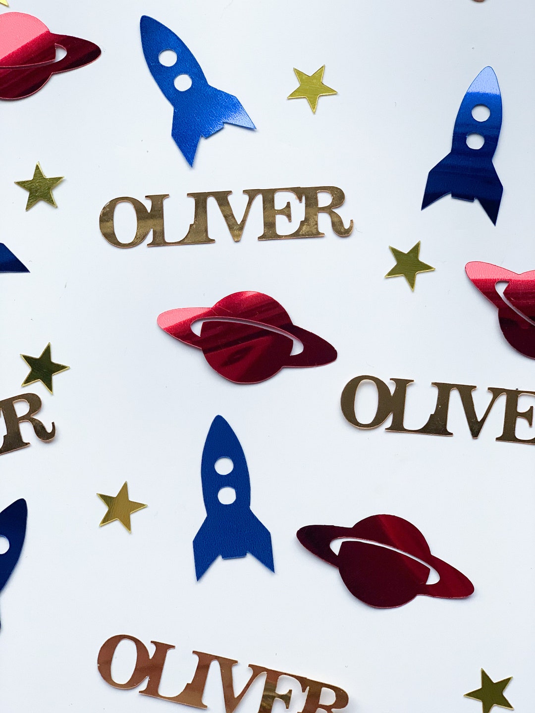 Personalised Space Theme Confetti / Space Theme Party / Space Theme ...