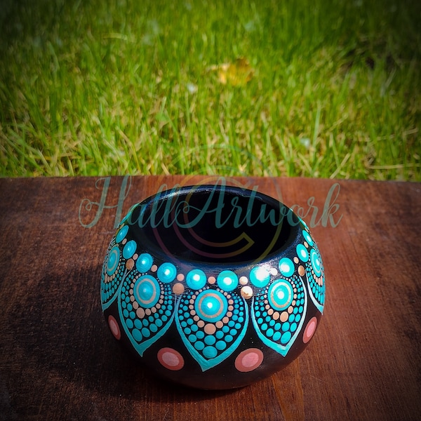 Dot Mandala Pot - Etsy