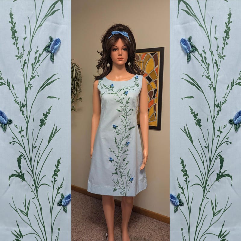 Screen Print Dress - Etsy