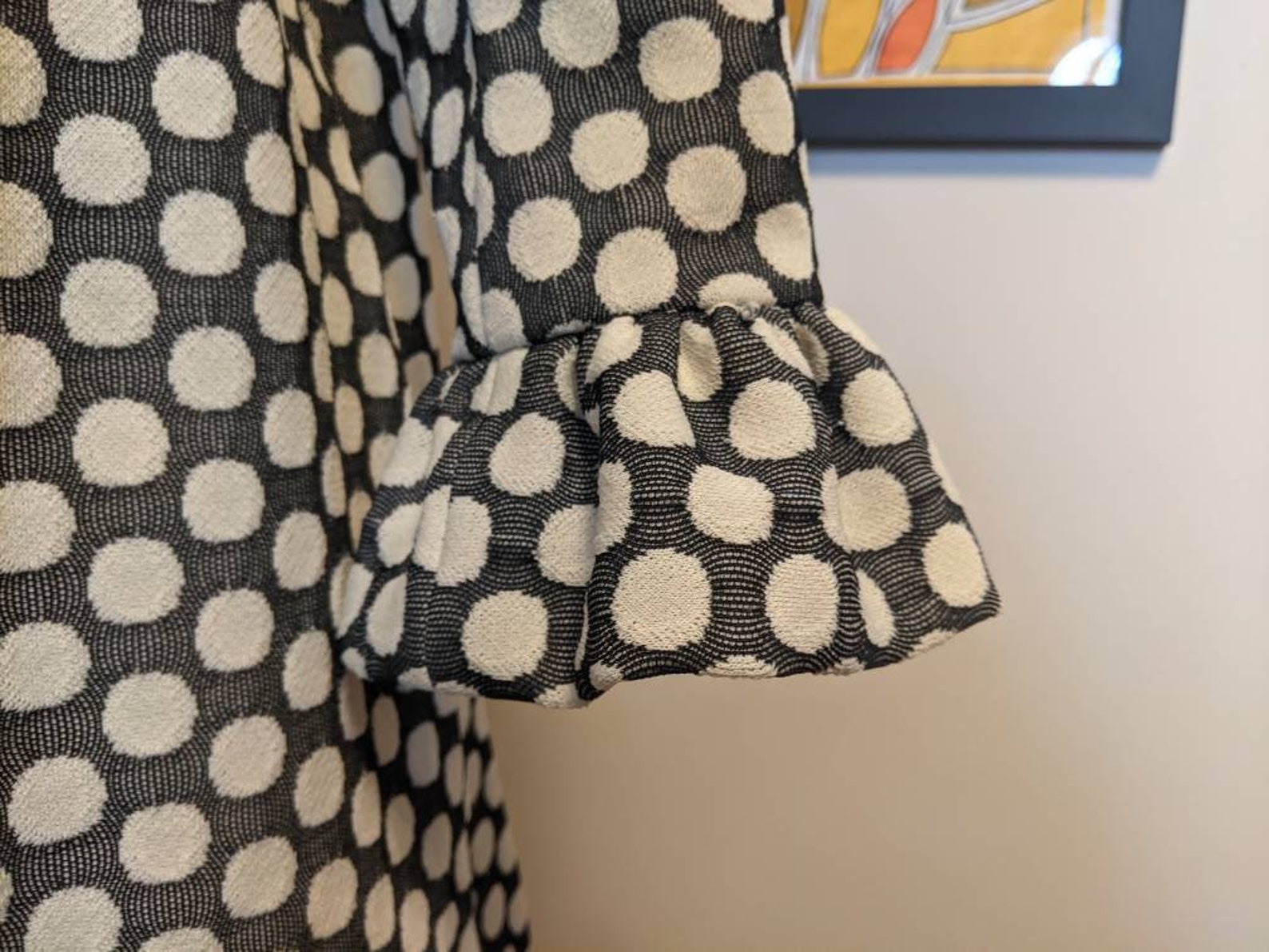 Late 60s Early 70s lilli Ann Knit Black and - Etsy