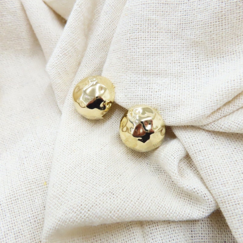 Textured Earrings - Etsy