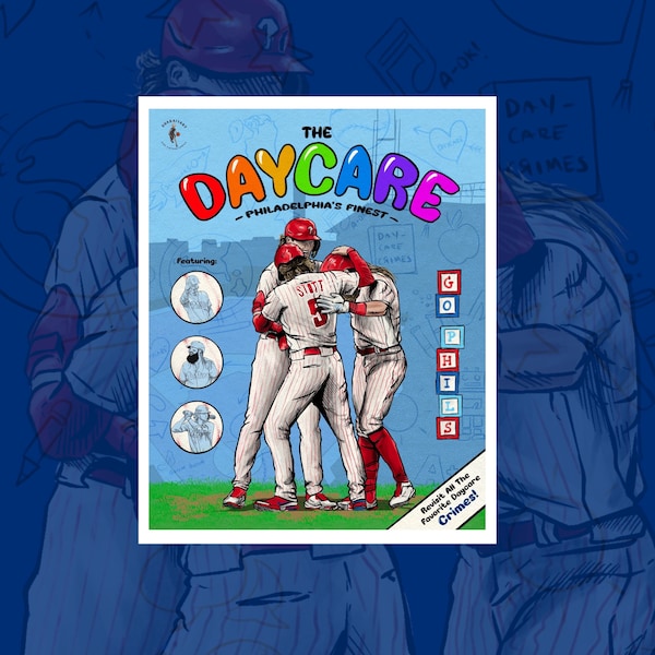 Phillies Daycare Shirt - Etsy Phillies Daycare Shirt - Etsy
