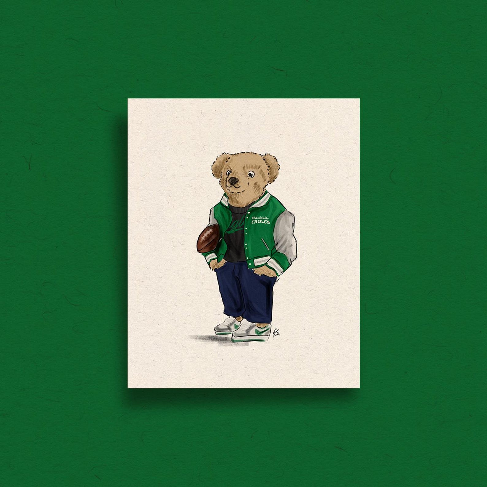 Philly Sports Drip Bears Individual 8x10 Prints - Etsy