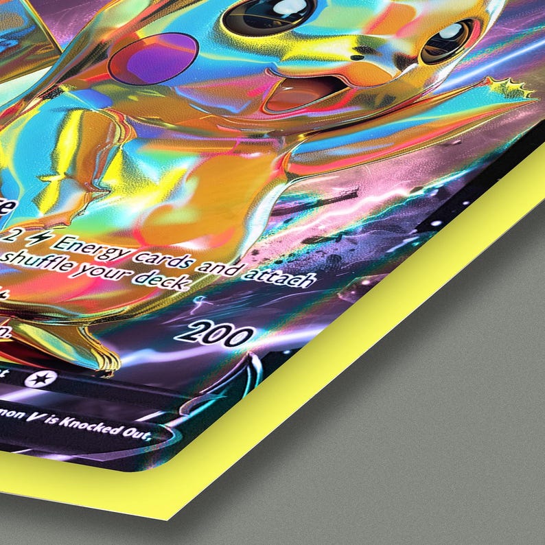 Pikachu VMAX Poster: Trendy Gamer Room Decor (digital Download) - Etsy