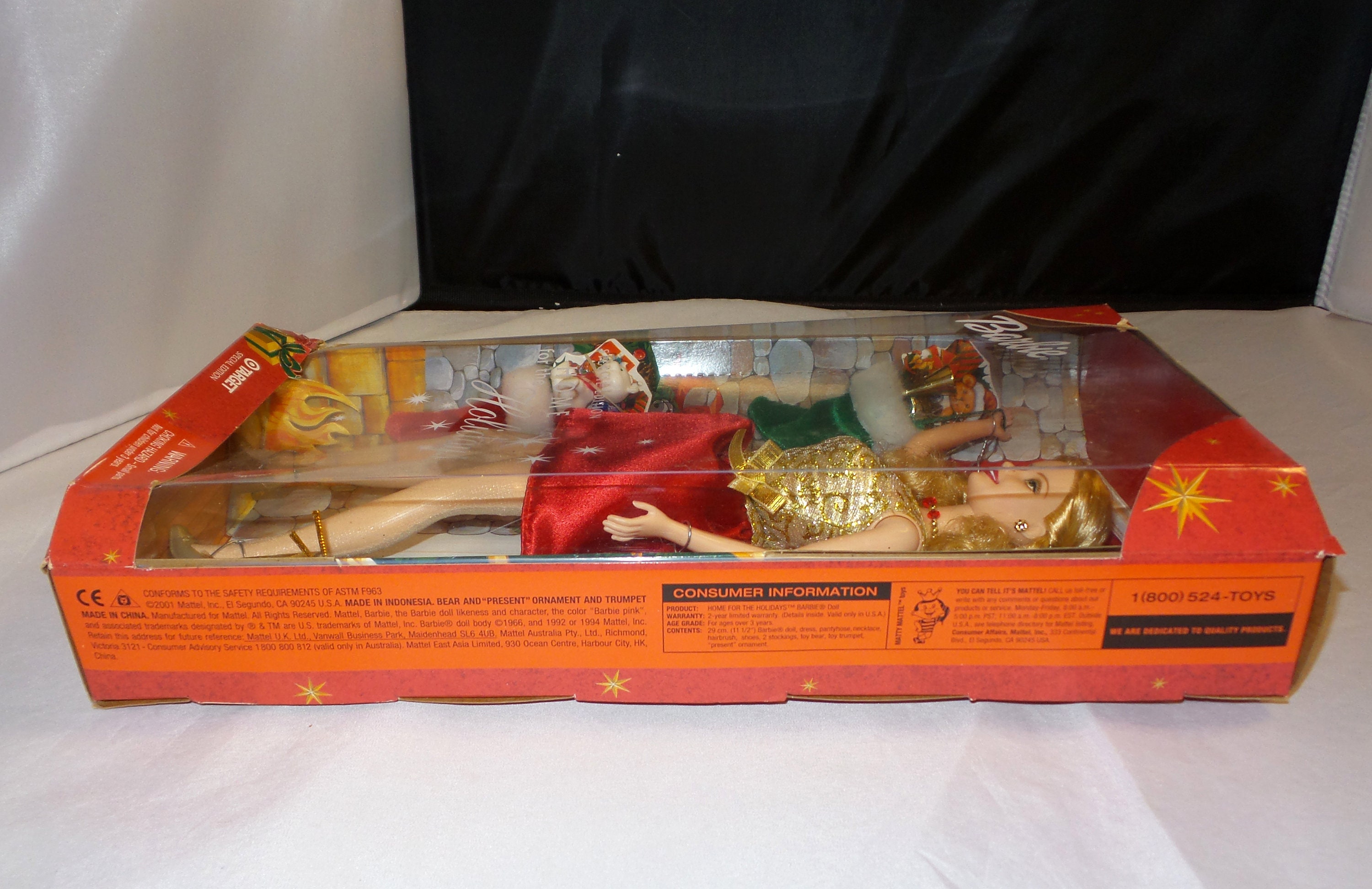 Mattel Home for the Holidays Barbie Doll 52834 NRFB - Etsy