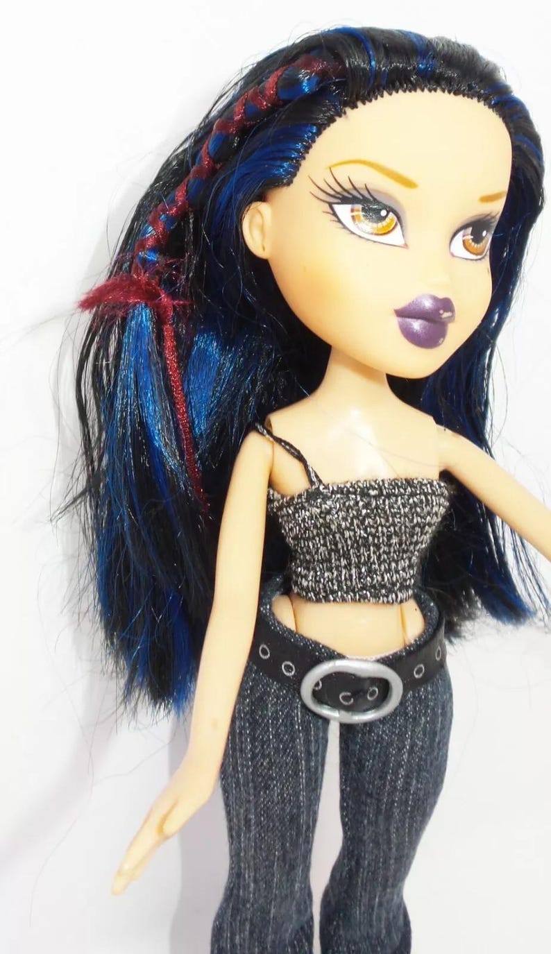 BRATZ Midnight Dance Yasmin - Blue Hair - Redressed - Etsy