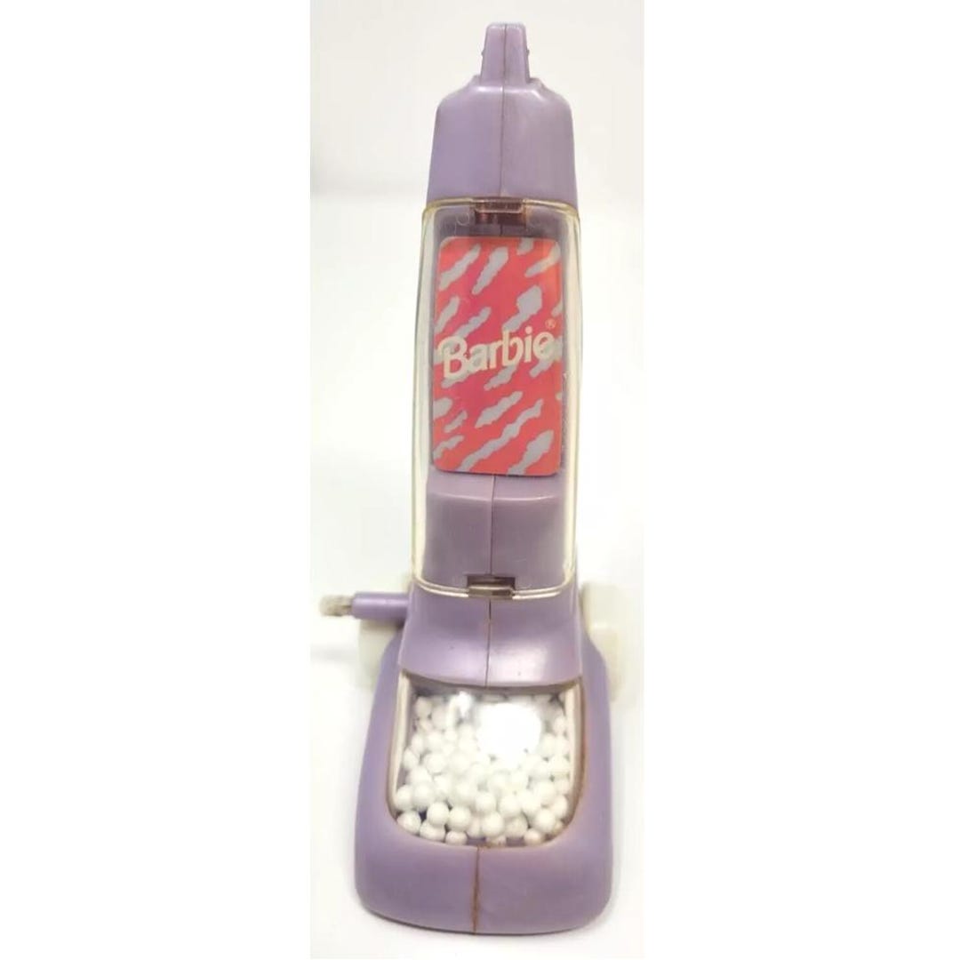 1992 Barbie Pink Upright Vacuum Wind up Works - Purple - Etsy