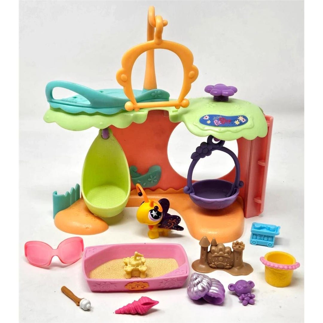 LPS Littlest Pet Shop Pet Playground Nook W/ Pet & Accessories - Etsy
