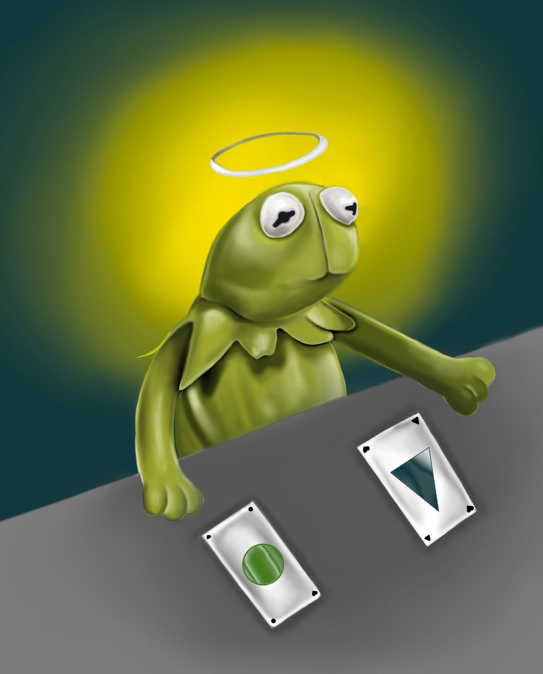 Kermit the King - Etsy