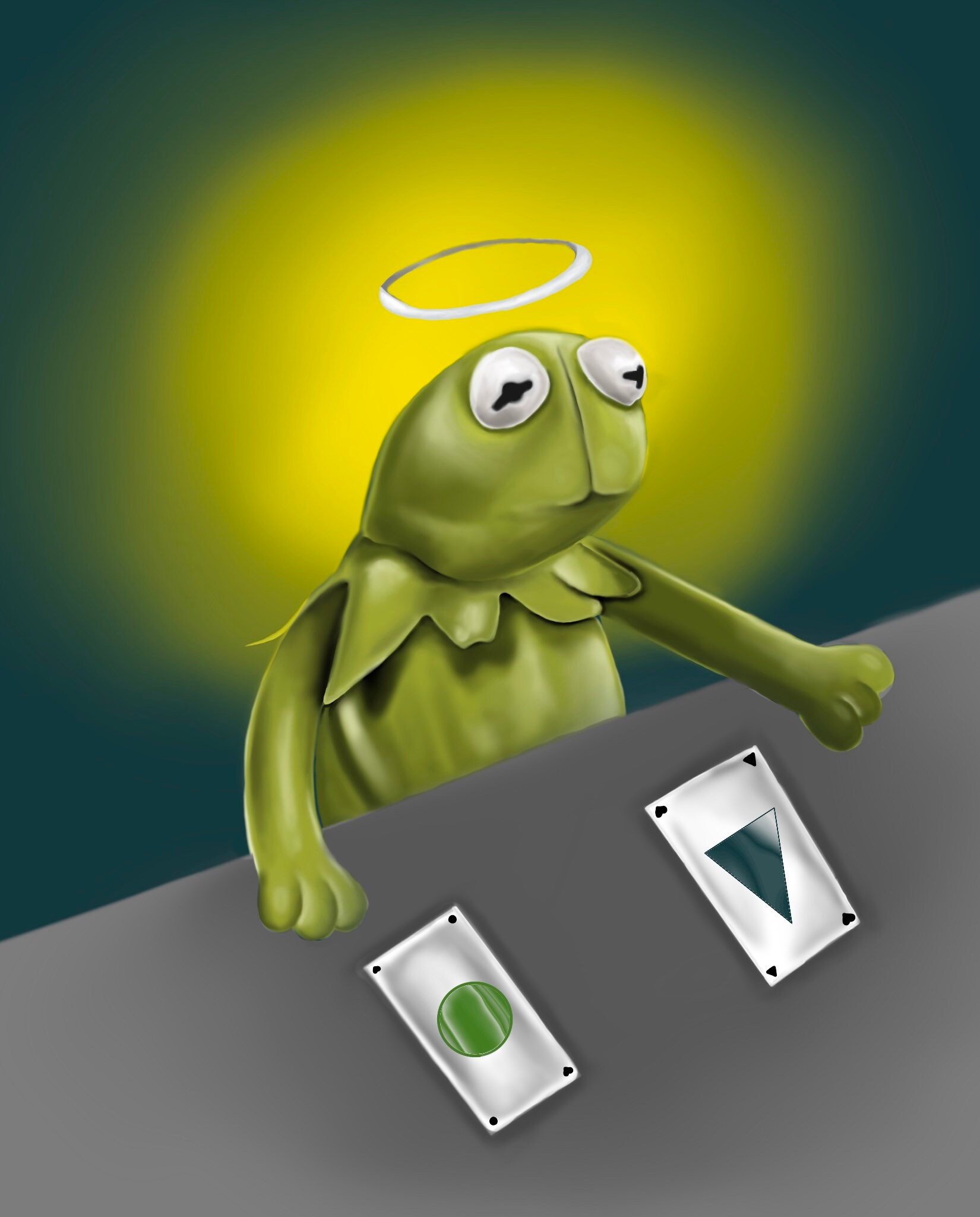 Kermit the King - Etsy