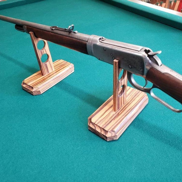 Wood Rifle Stand - Etsy