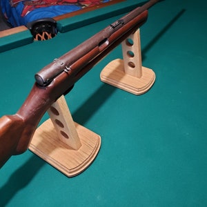 Rifle Display Stand, Gun Storage, Made From White Oak - Etsy