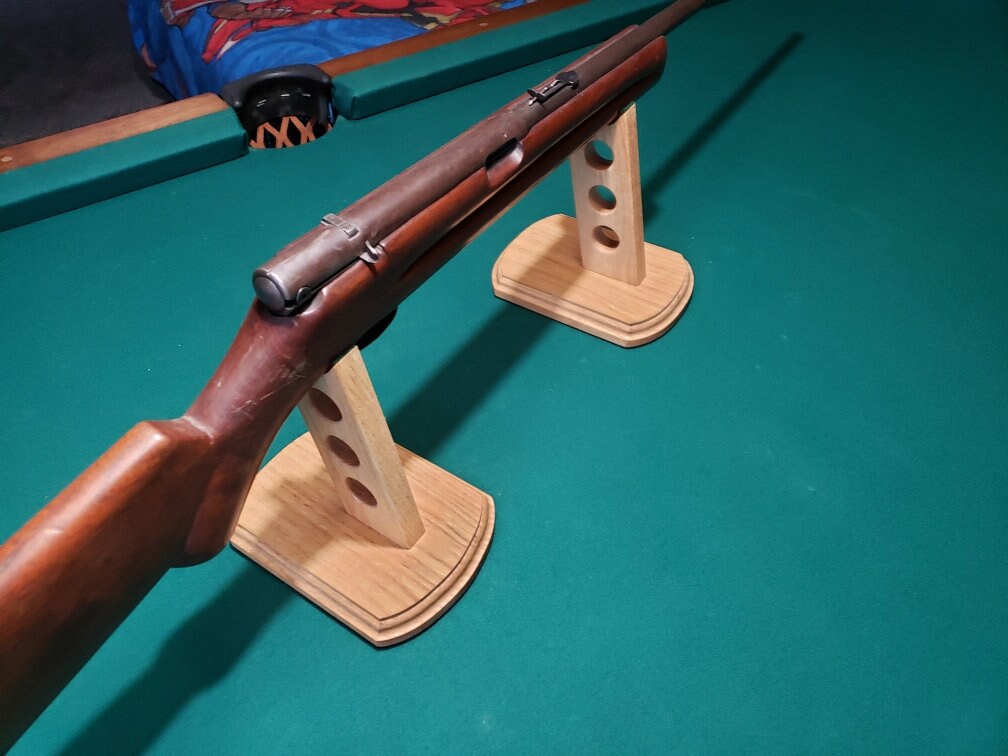 Rifle Display Stand, Gun Storage, Made From White Oak - Etsy