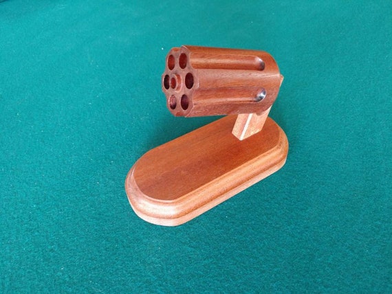 Unique Revolver Cylinder Pencil/pen Holder Made From Sapele | Etsy