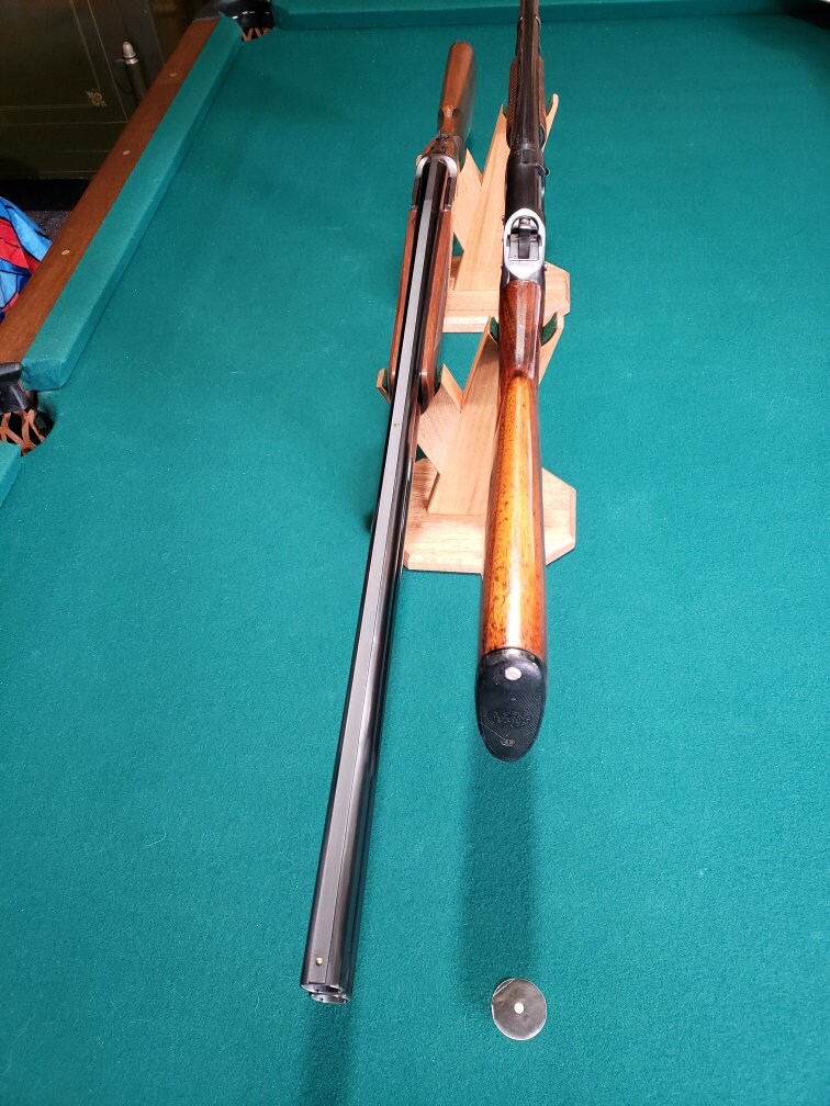 Double Rifle Display Stand Gun Storage Made From Poplar - Etsy