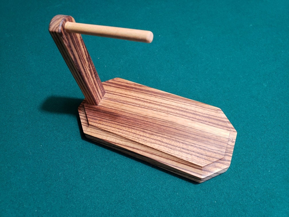 Revolver Display Stand, Gun Storage, Made From Zebrawood - Etsy