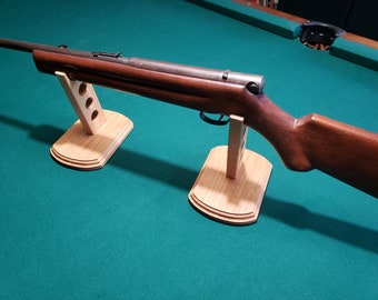 Side by Side Shotgun Display Stand, Gun Storage, Made From Walnut - Etsy
