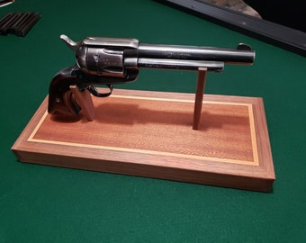 Side by Side Shotgun Display Stand, Gun Storage, Made From Walnut - Etsy