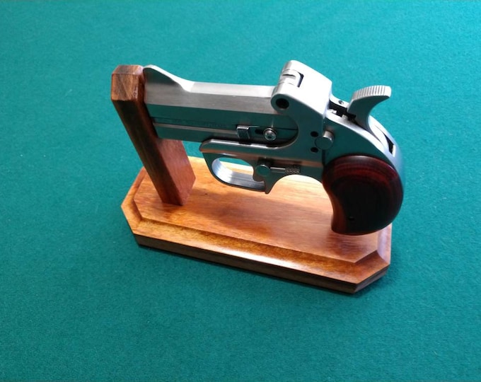 Derringer Display Stand, Gun Storage, Made From Tigerwood - Etsy