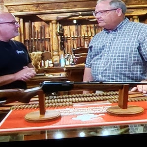 Revolver Display Stand, Gun Storage, Colt Stand, Made From Walnut ...