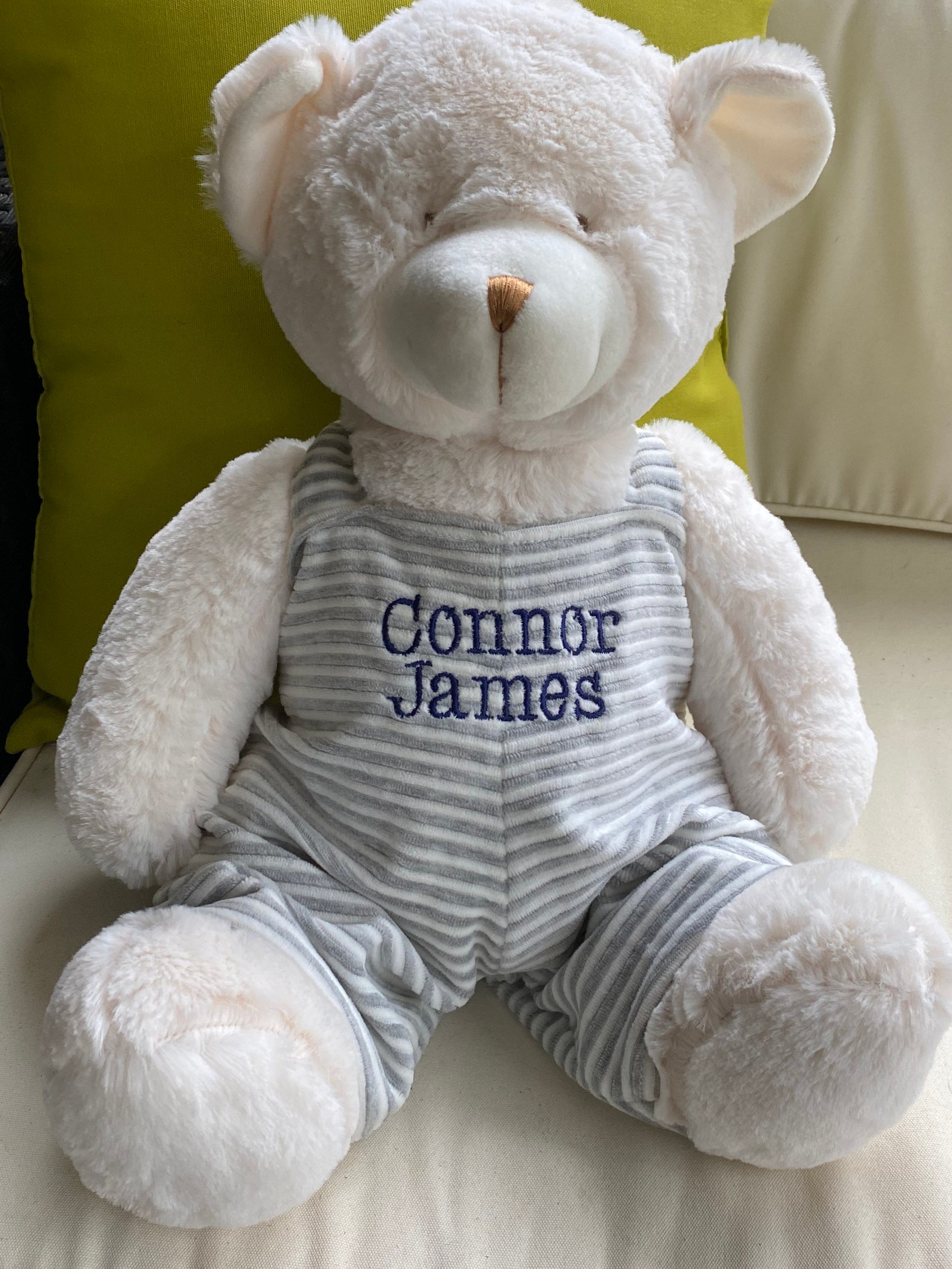 Personalized Teddy Bear/ Monogrammed Teddy Bear/ Plush Teddy - Etsy