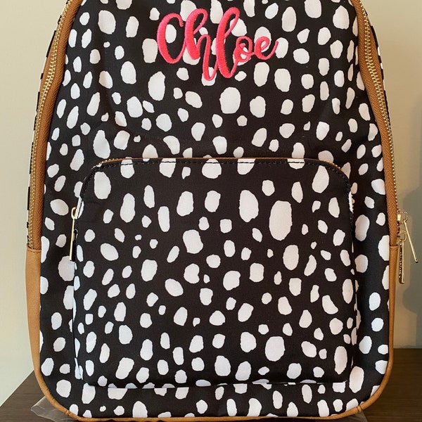 Monogram Backpack - Etsy