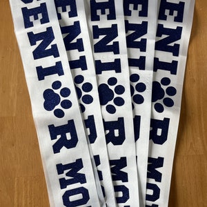 Senior Sashes, Graduation Year Sash, Senior Mom Sash, Senior Mom ...