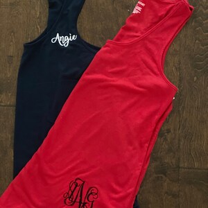 Custom Workout Tanks - Racerback Tanks - Racerback Tank Tops ...