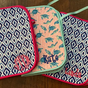 Monogrammed Swimsuit Saver, Personalized Neoprene Pool Mat, Pool Mat ...