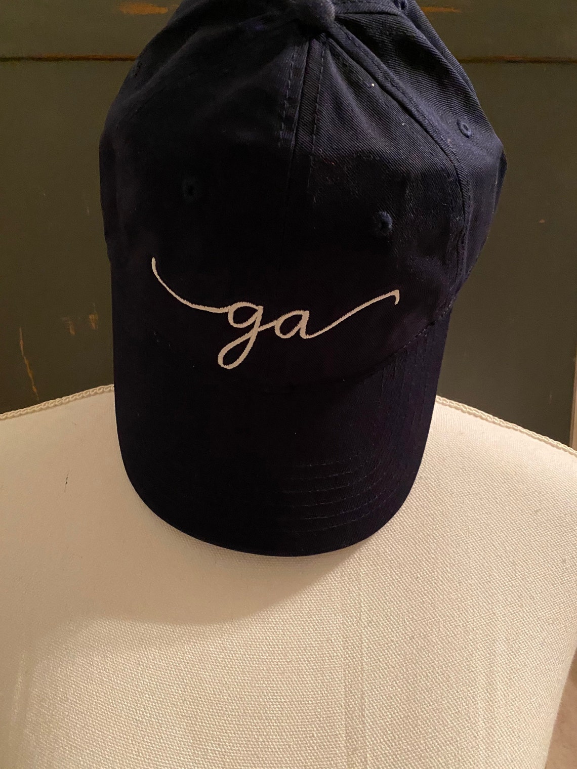 Monogrammed Stare Hats State Pride Hats State Abbreviation | Etsy