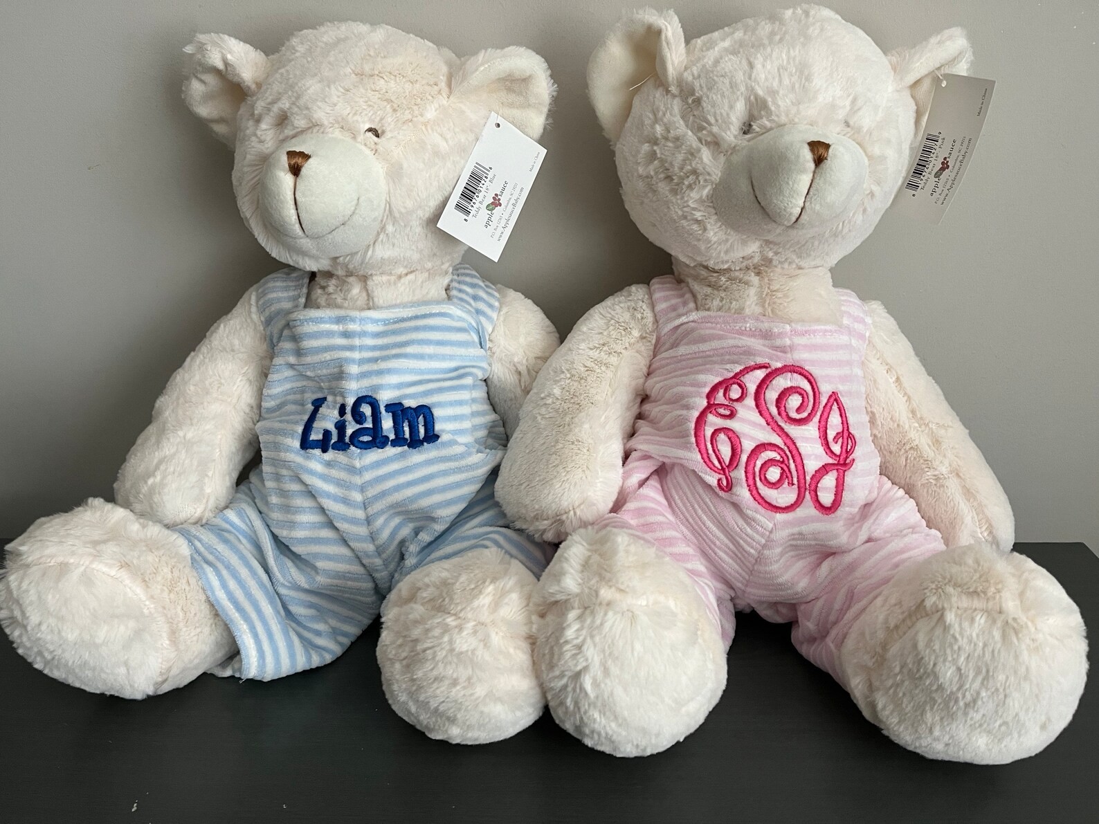 Personalized Teddy Bear/ Monogrammed Teddy Bear/ Plush Teddy - Etsy