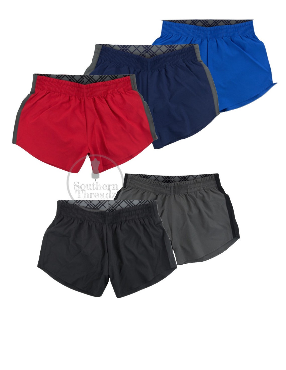 Monogrammed Shorts Monogram Workout Shorts Monogram - Etsy