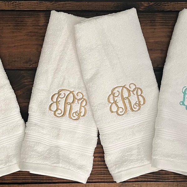 Monogrammed Towels - Etsy