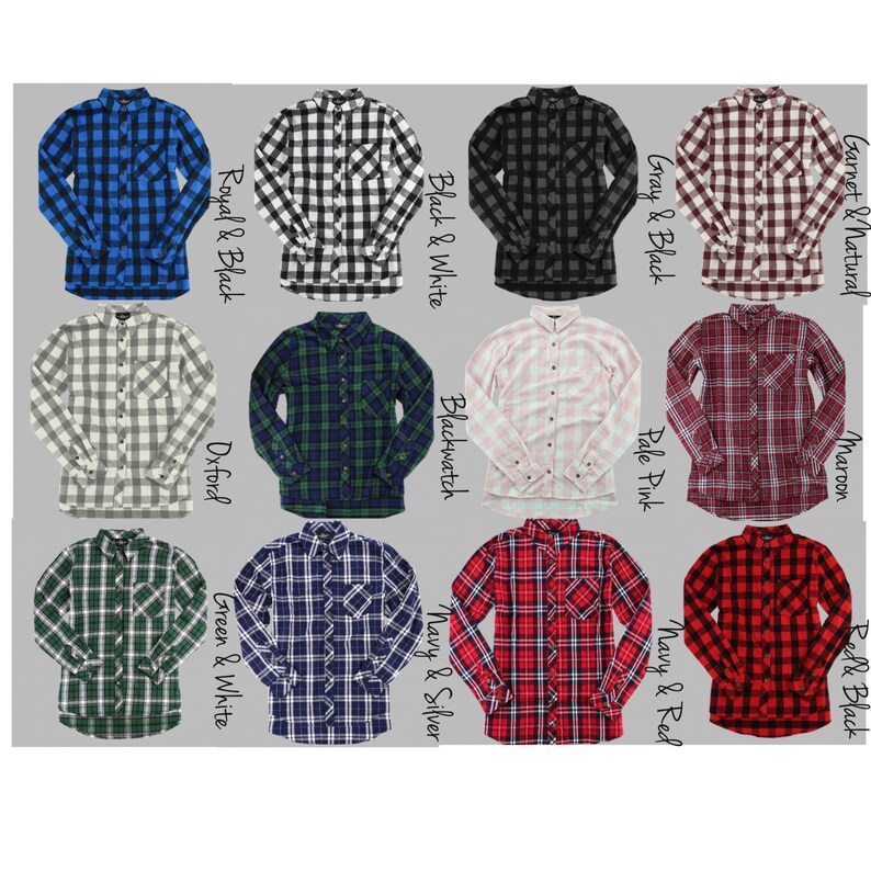 Monogrammed Flannel Shirt Custom Flannel Shirt - Etsy